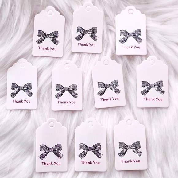 Design | 110new 10 Thank You Tags | Poshmark